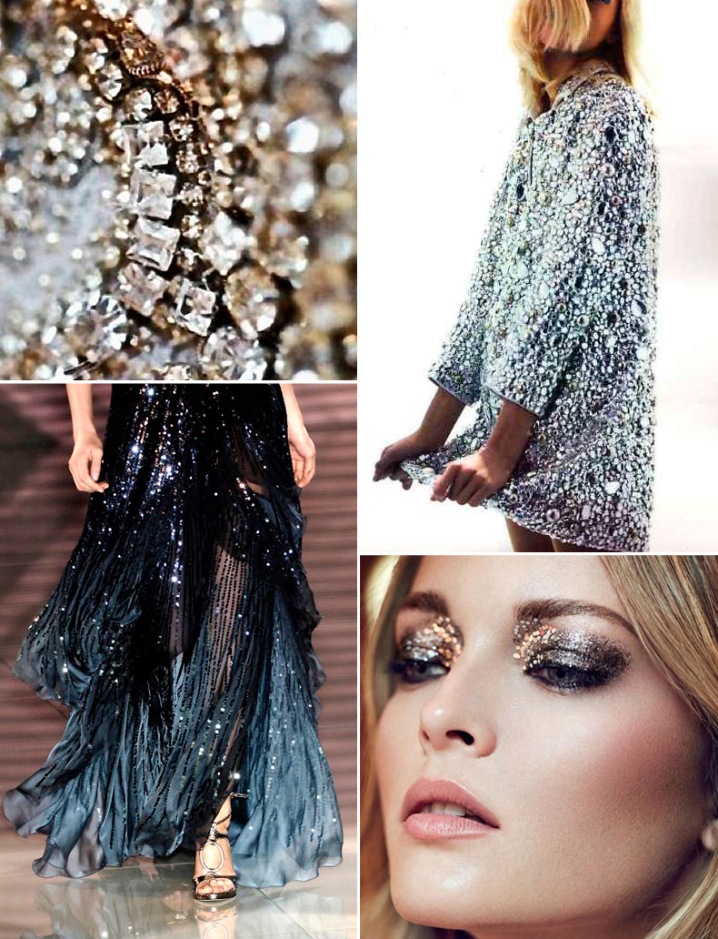 INSPIRATION: SPARKLE TIME! | Collage Vintage